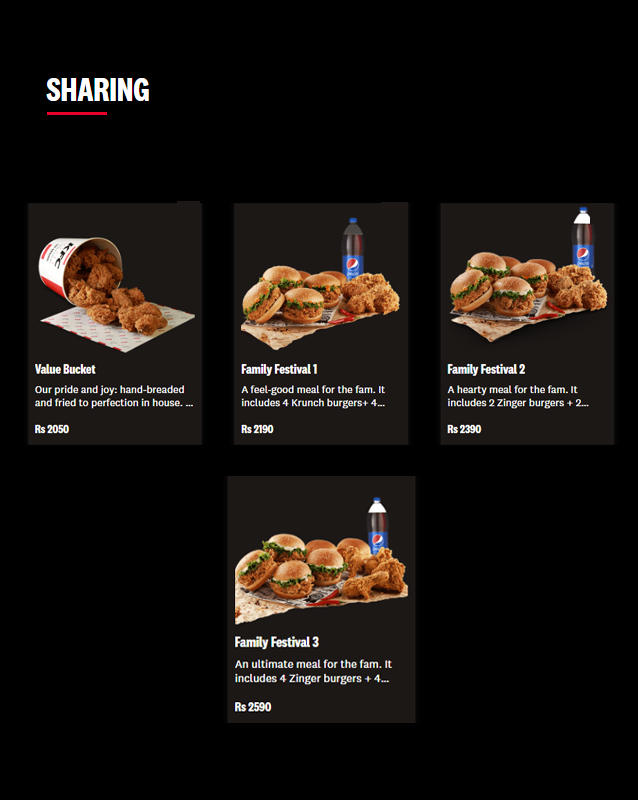 KFC Menu | KFC Deals Menu | KFC Restaurants Menu & Prices 2020 | (Aug ...